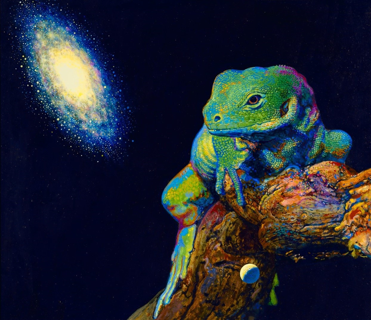 Cliff McReynolds CELESTIAL LIZARD Custom Fine Art Print Numbered With ...
